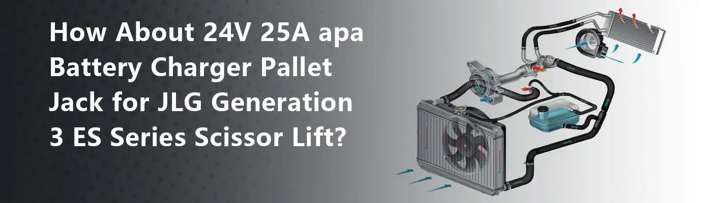 How About 24V 25A apa Battery Charger Pallet Jack for JLG Generation 3 ...