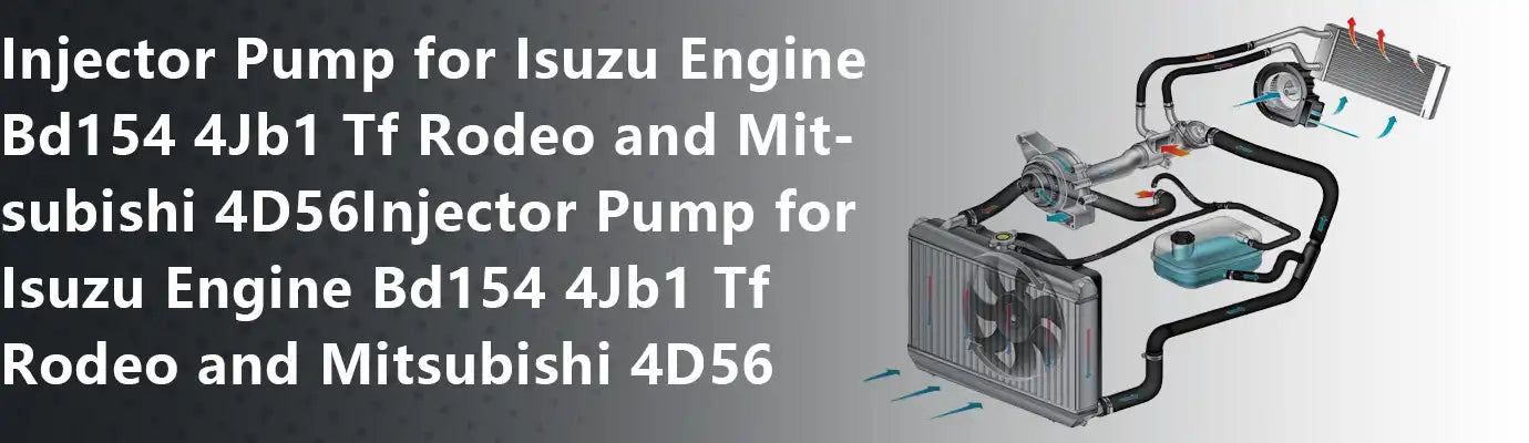 Injector Pump for Isuzu Engine Bd154 4Jb1 Tf Rodeo and Mitsubishi 4D56 ...