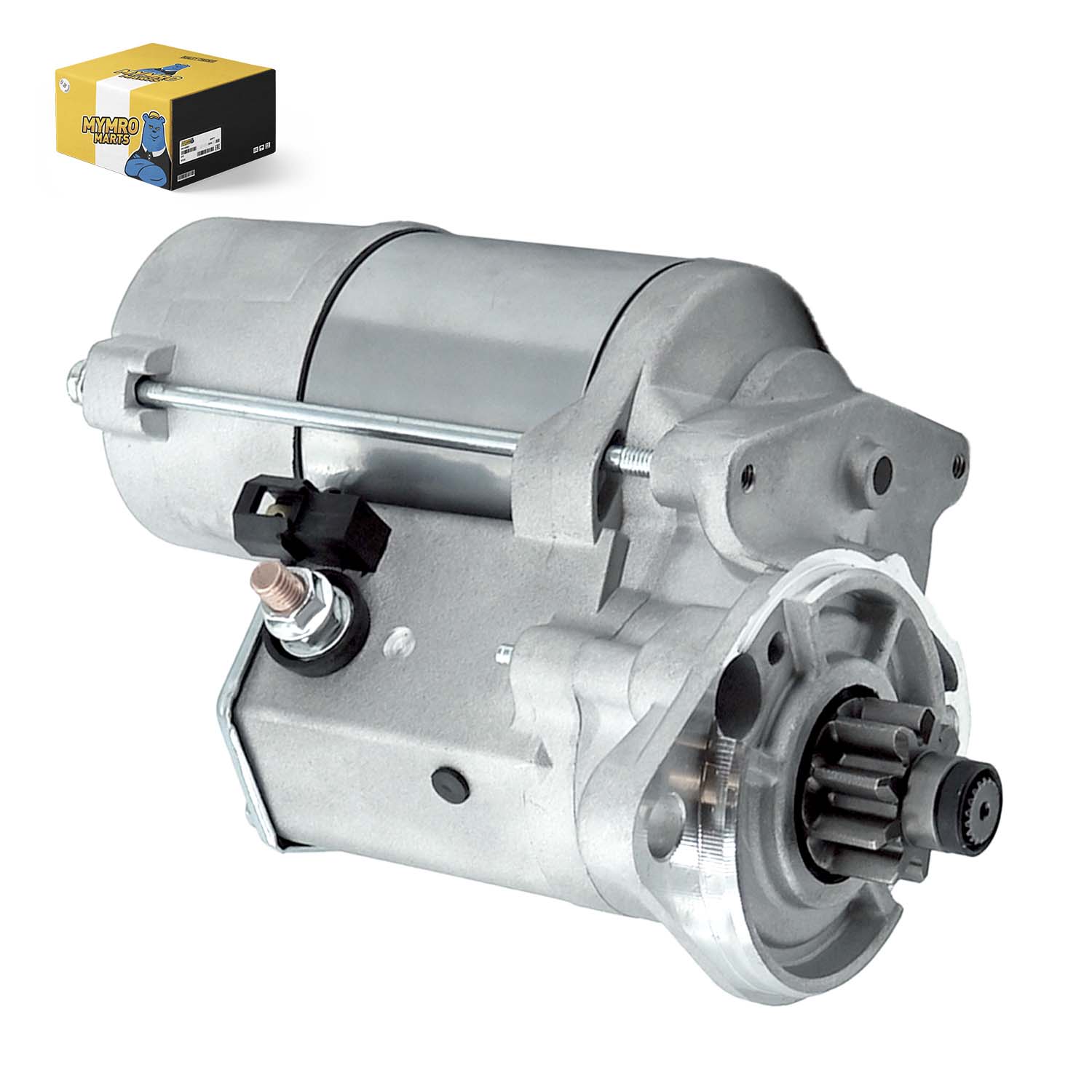 Starter Motor 17123-63016 for Kubota KX121-3 KX161-3 Excavator 2.0KW 1 ...